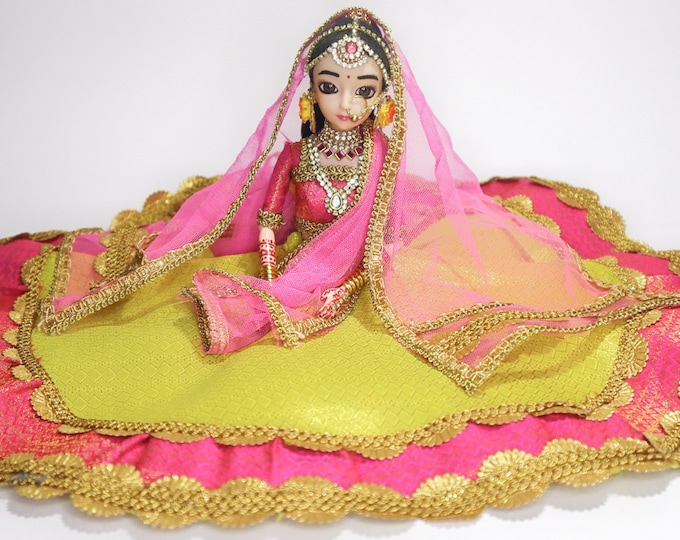 Indian Half Saree Welcome Dolls Set | Welcome Dolls for All Festive ...
