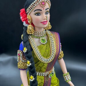 Indian Bride and Groom Doll | Couple Gift | Wedding Decor | Golu Doll ...