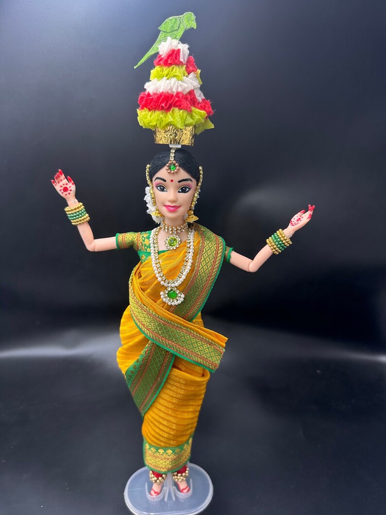 Indian Folk Dance Doll | Karagattam Dance Doll | Navaratri Golu Decor ...