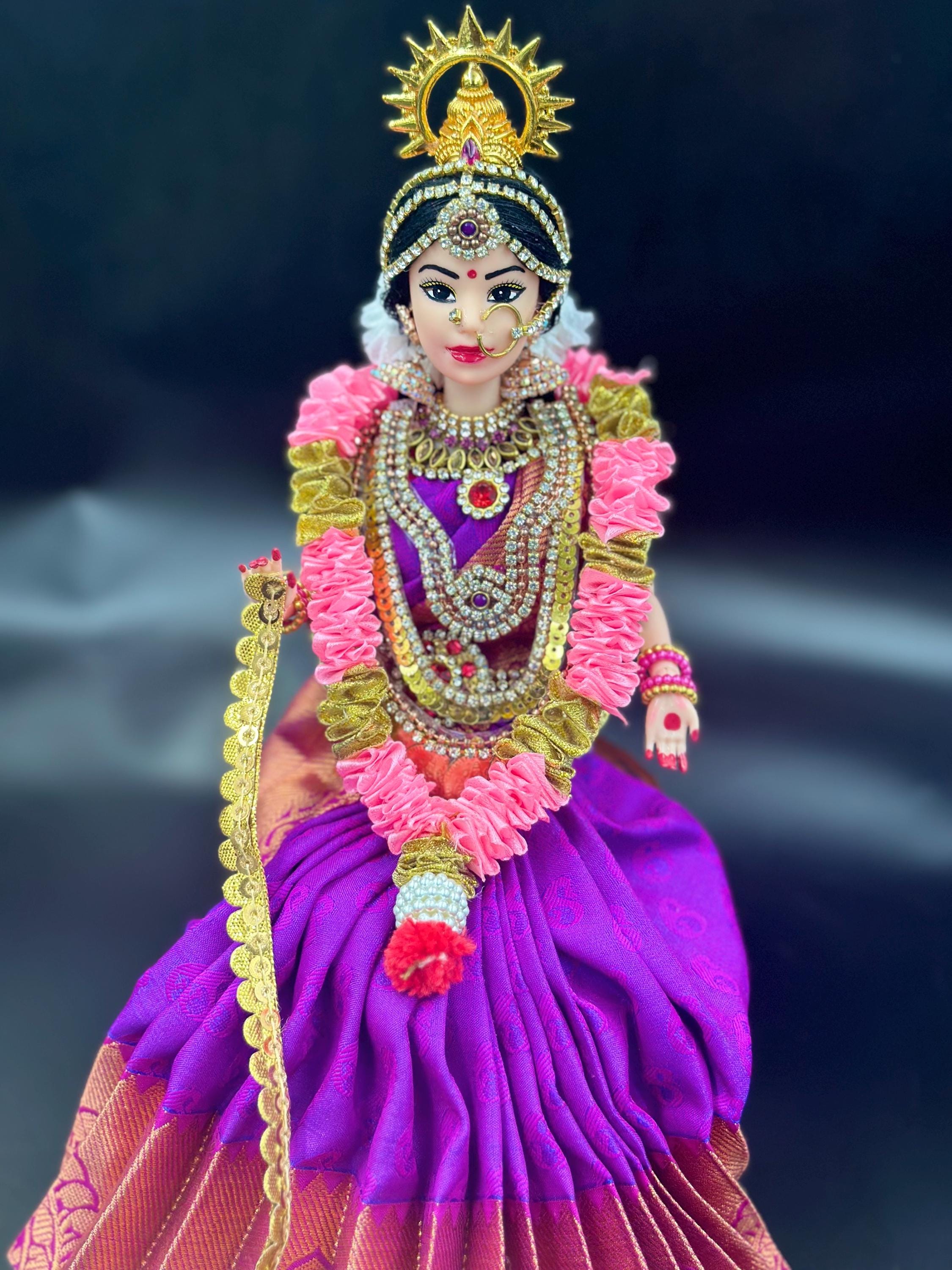 Navarathri Golu Dolls | Lakshmi, Durga ,saraswathi Doll - Etsy