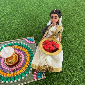 Indian Welcome Decor Kerala Onam Welcome Decor With Rangoli Traditional ...