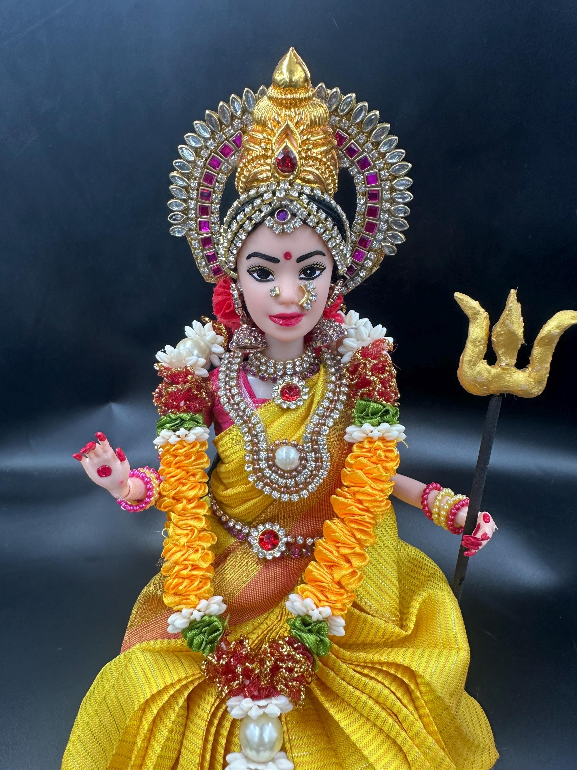 Navarathri Golu Dolls | Lakshmi, Durga ,saraswathi Doll - Etsy