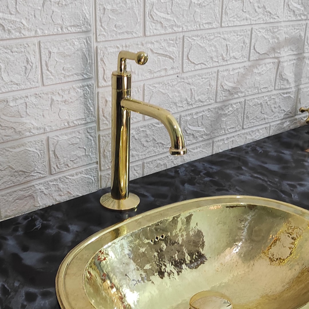 Antique Style, Vintage Bathroom Faucet, Single Hole Bathroom Faucet ...