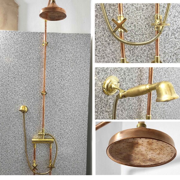 Copper Shower System - Etsy