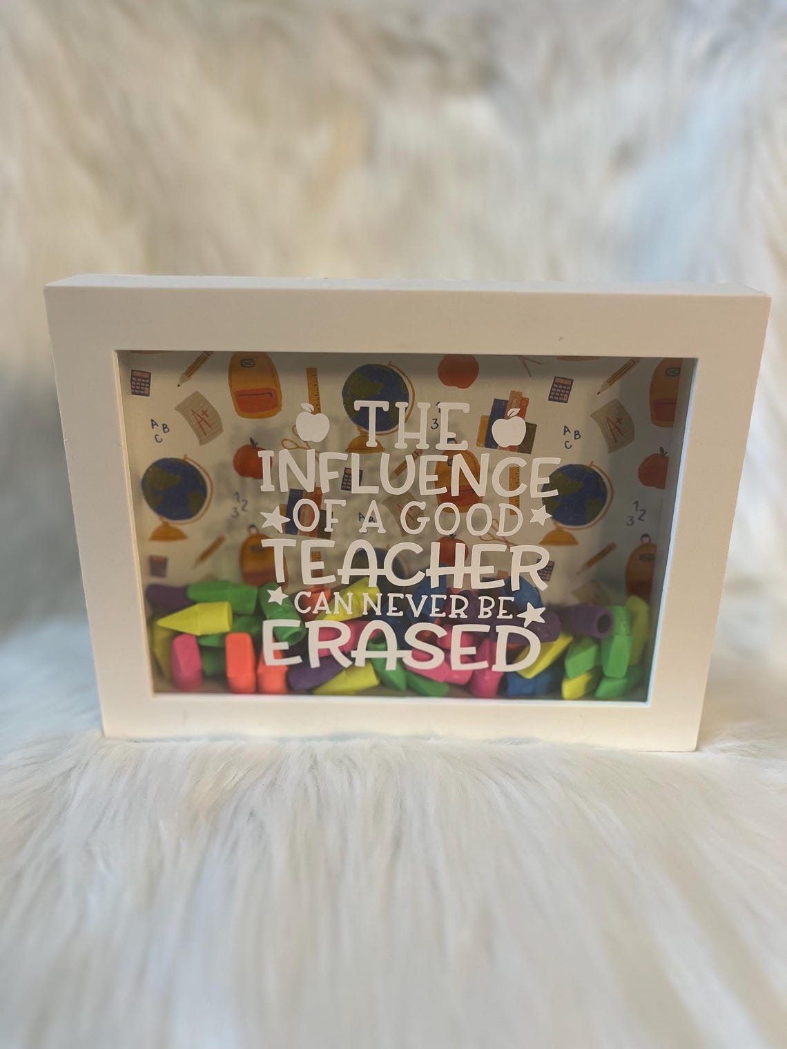 Teacher Shadow Box, Classroom, Teacher, Giftgiving - Etsy