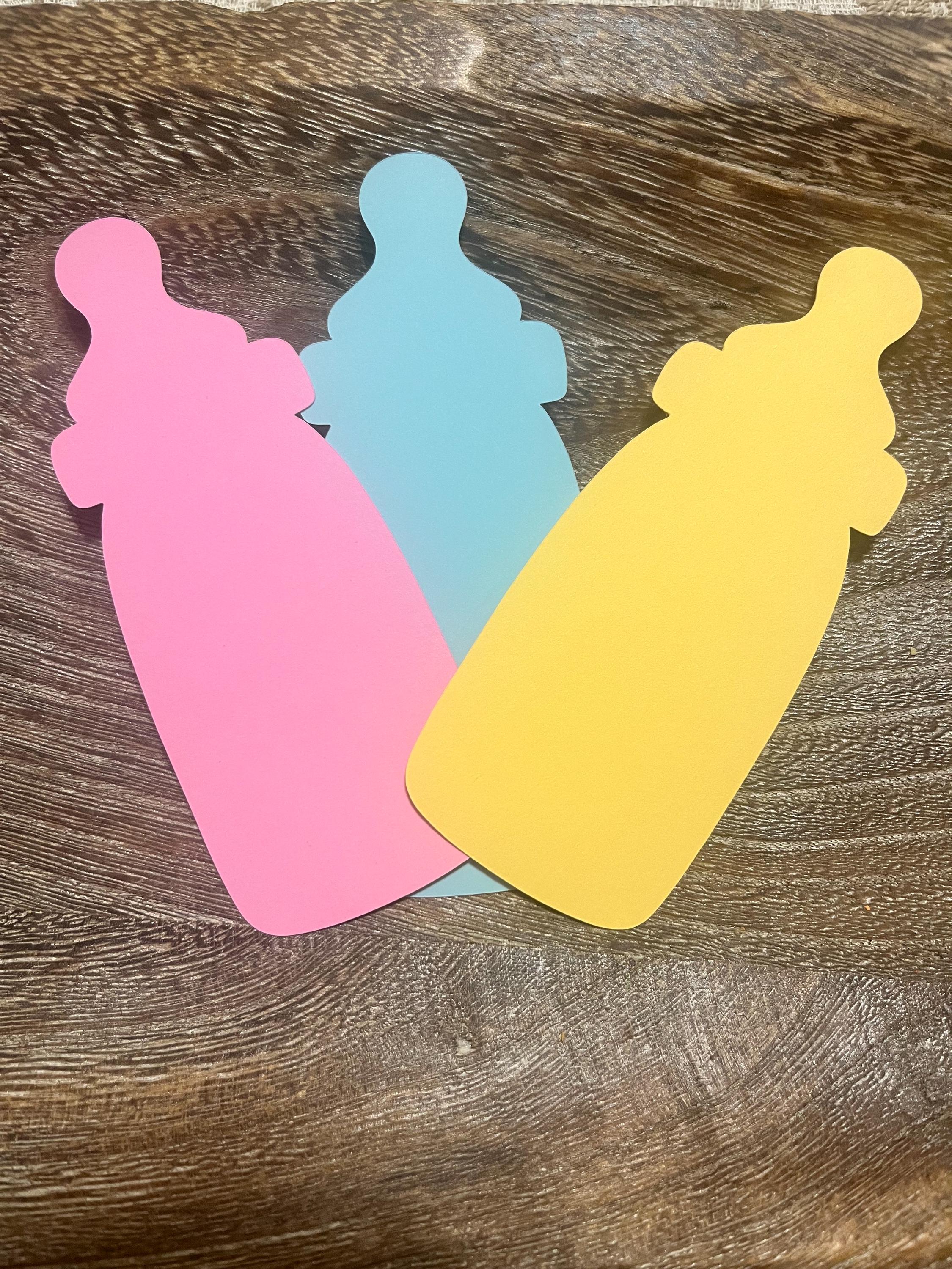 Baby Bottle Cutouts, Baby Bottles - Etsy