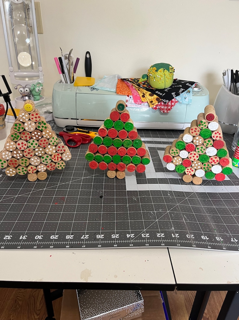 Cork Tree, Christmas Tree, Christmas, Holiday, Decor, Wine Corks, Gift ...