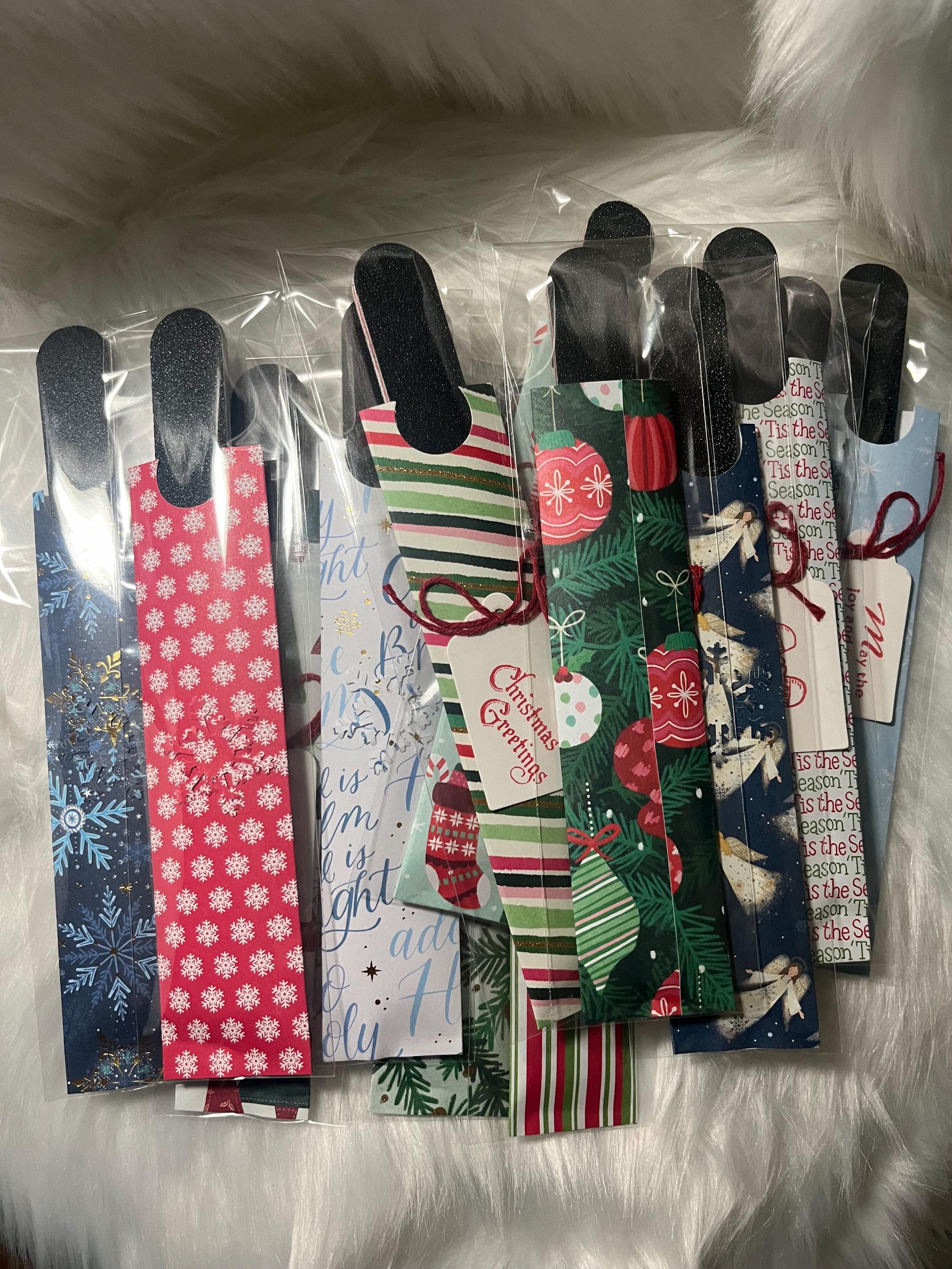 Nail File, Stocking Stuffers, Party Favors, Manicure, Christmas Nail ...