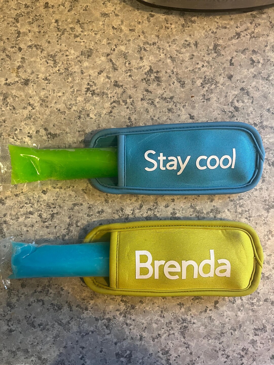 Personalized Popsicle Sleeve, Popsicle Holder, Yogurt Go-gurt Freezer ...