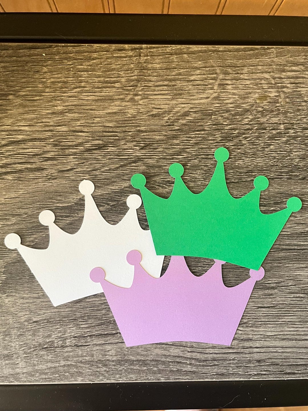Crown Cutouts, Die Cut Crowns - Etsy
