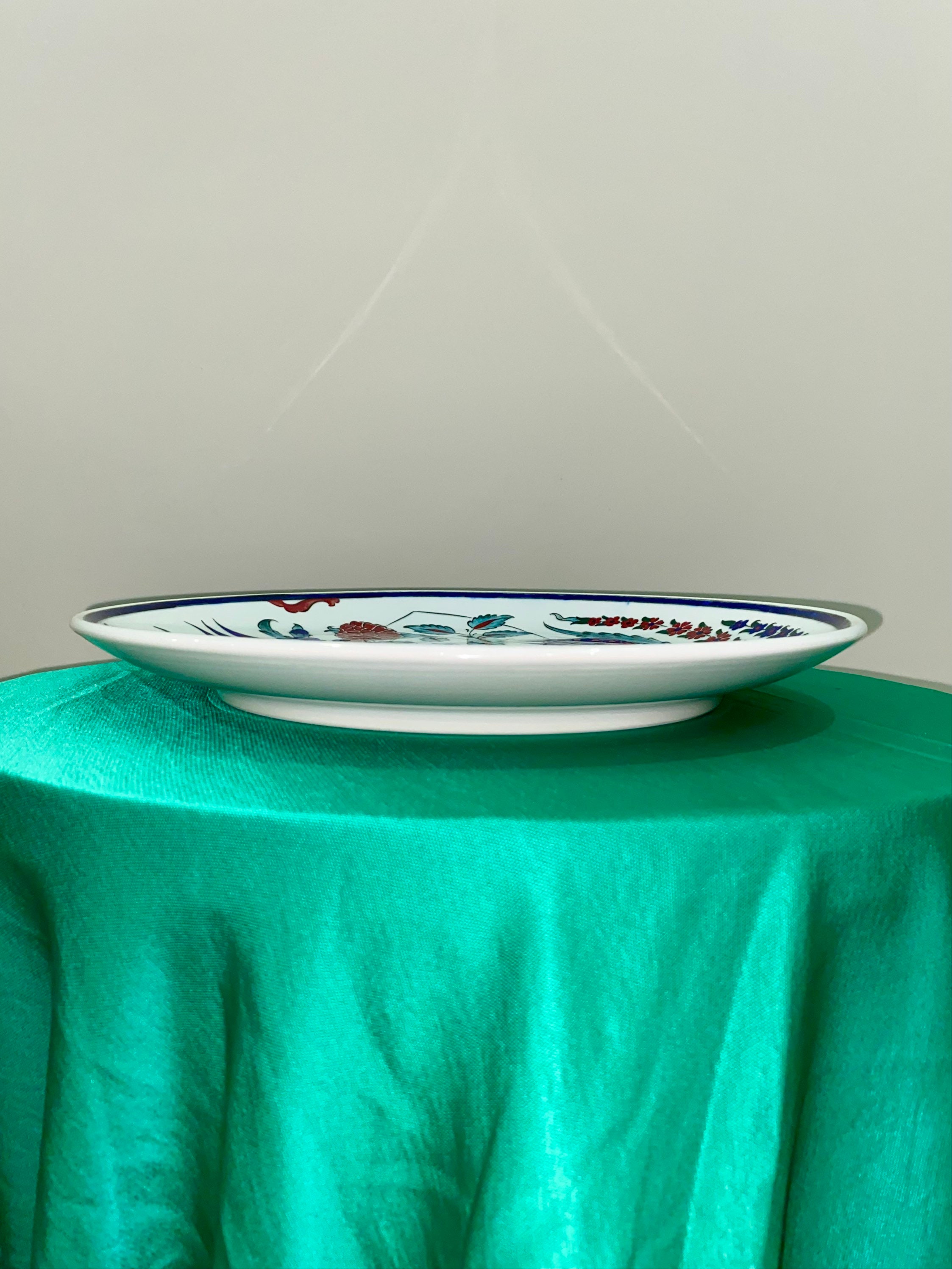 Handmade Tradational Turkish İznik Tile Plate - Etsy