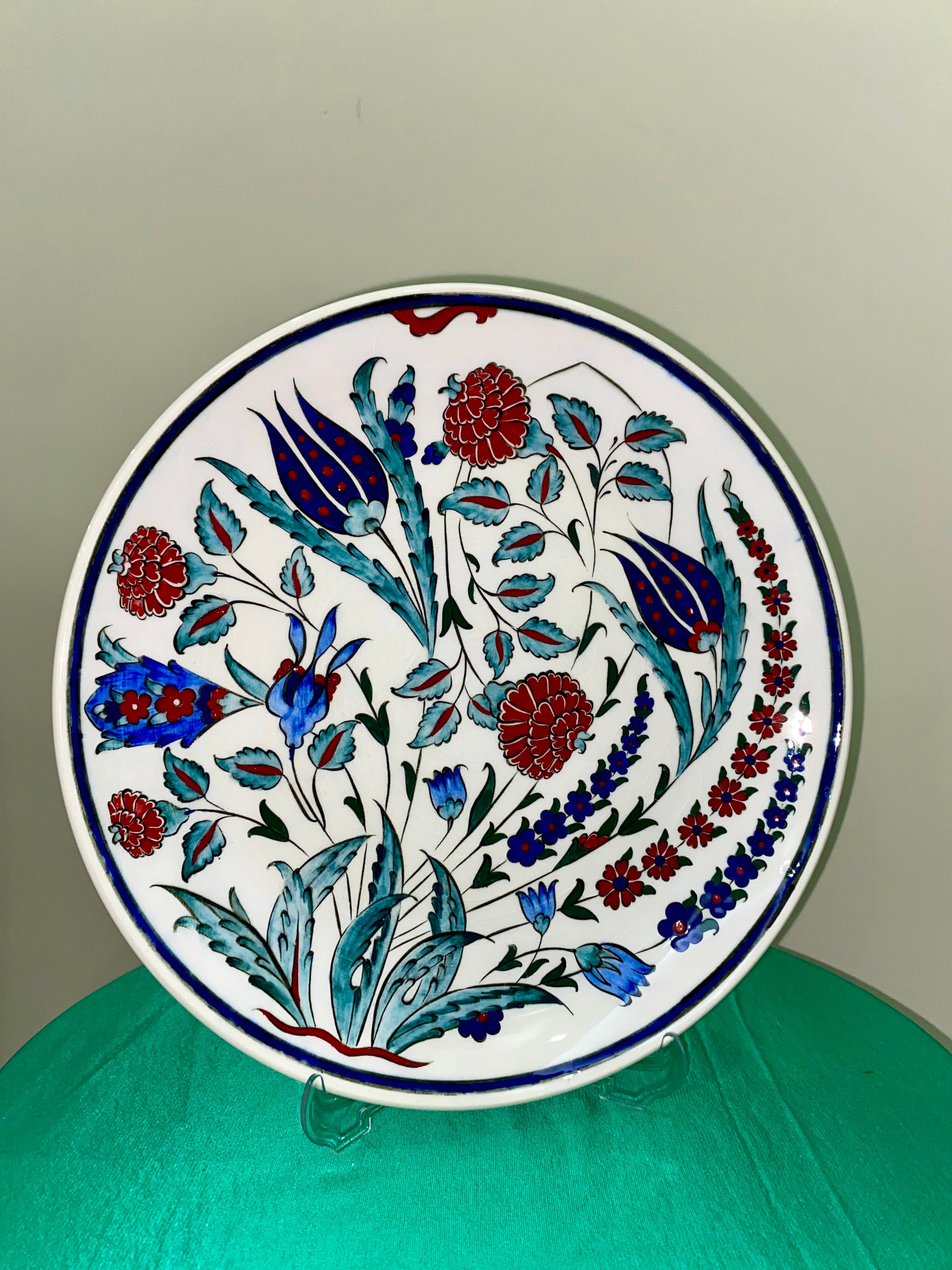 Handmade Tradational Turkish İznik Tile Plate - Etsy