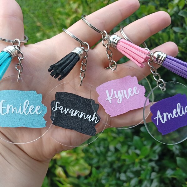Acrylic Keychain - Etsy