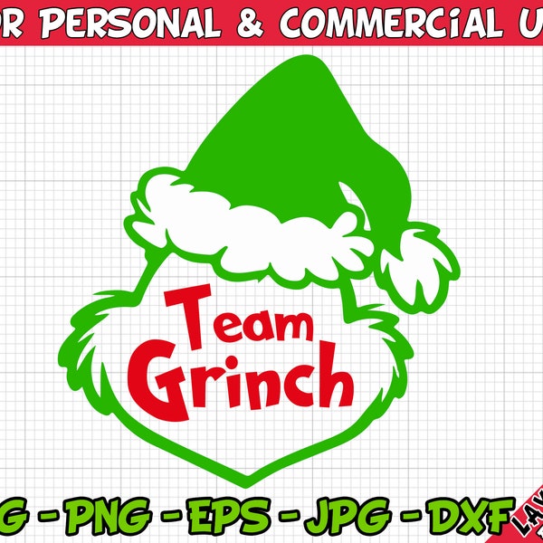 Team Grinch Svg File - Etsy