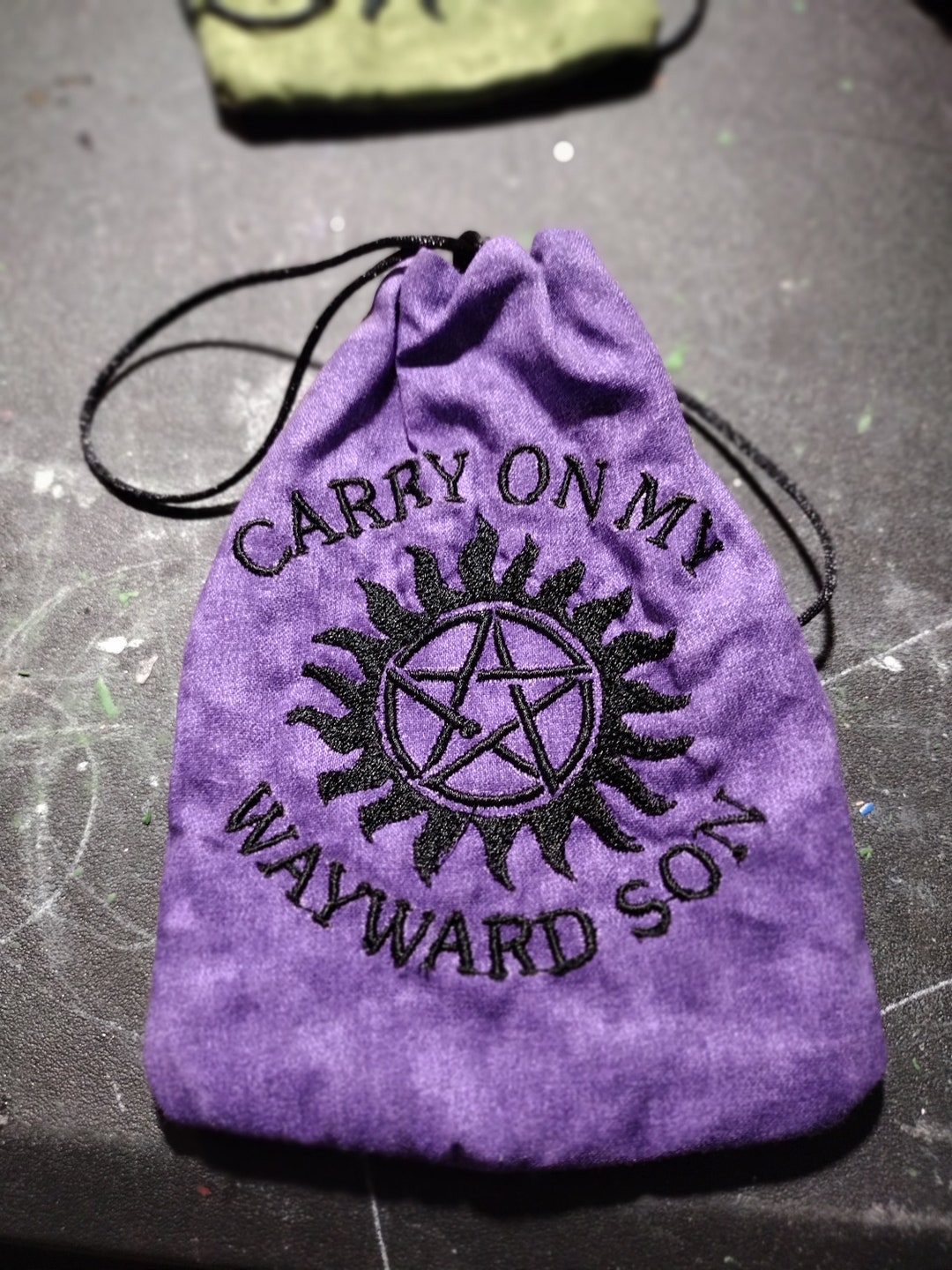 Embroidered Dice Bags-supernatural - Etsy