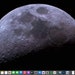 Desktop and Cellphone Wallpaper of First Quarter Moon - Etsy
