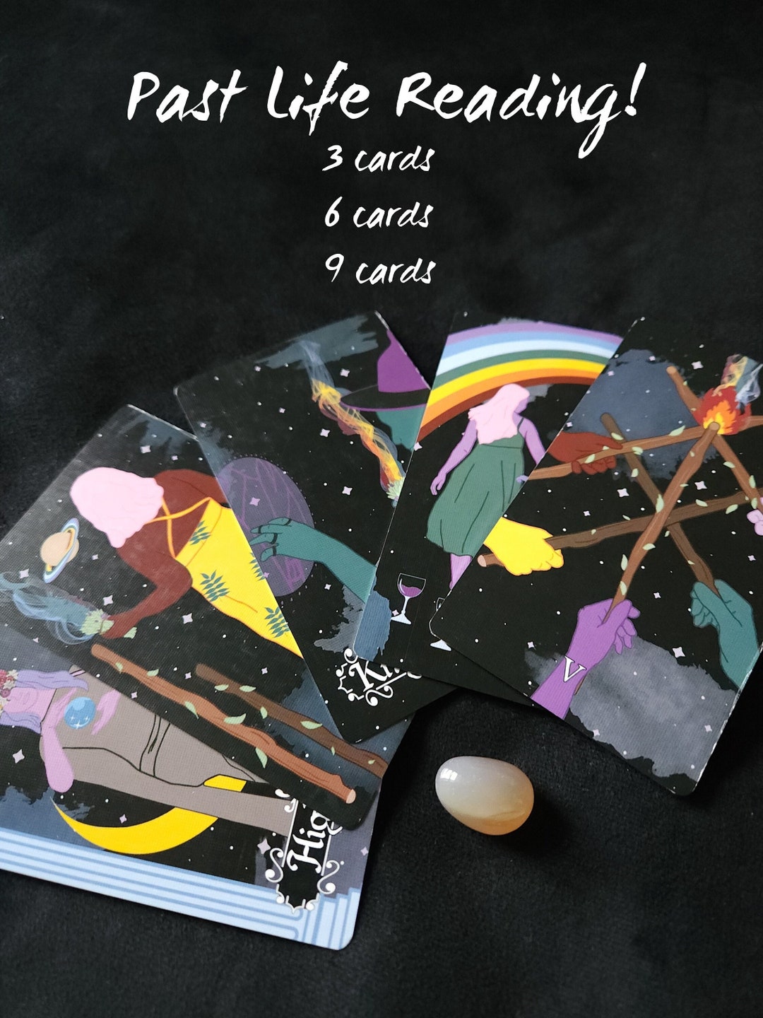 Past Life Tarot Reading! ~ 3/6/9 Card Options ~ Psychic Reading ...