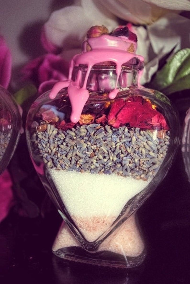 Self Love Spell Bottle Herbs/crystals/oils Spell Jars - Etsy