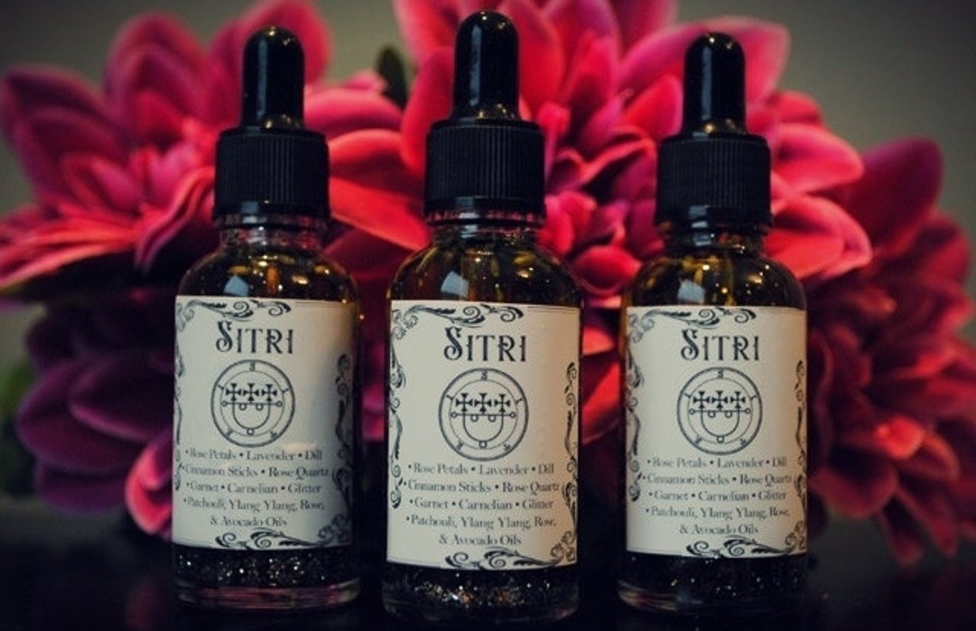 1 Oz. Sitri Ritual Oil~spell Oil~intention Oil~dropper Bottle~herbs ...