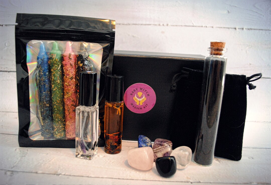 Baby Witch Magick Kit ~ Beginner Friendly ~ Spell Kits ~ Handcrafted ...