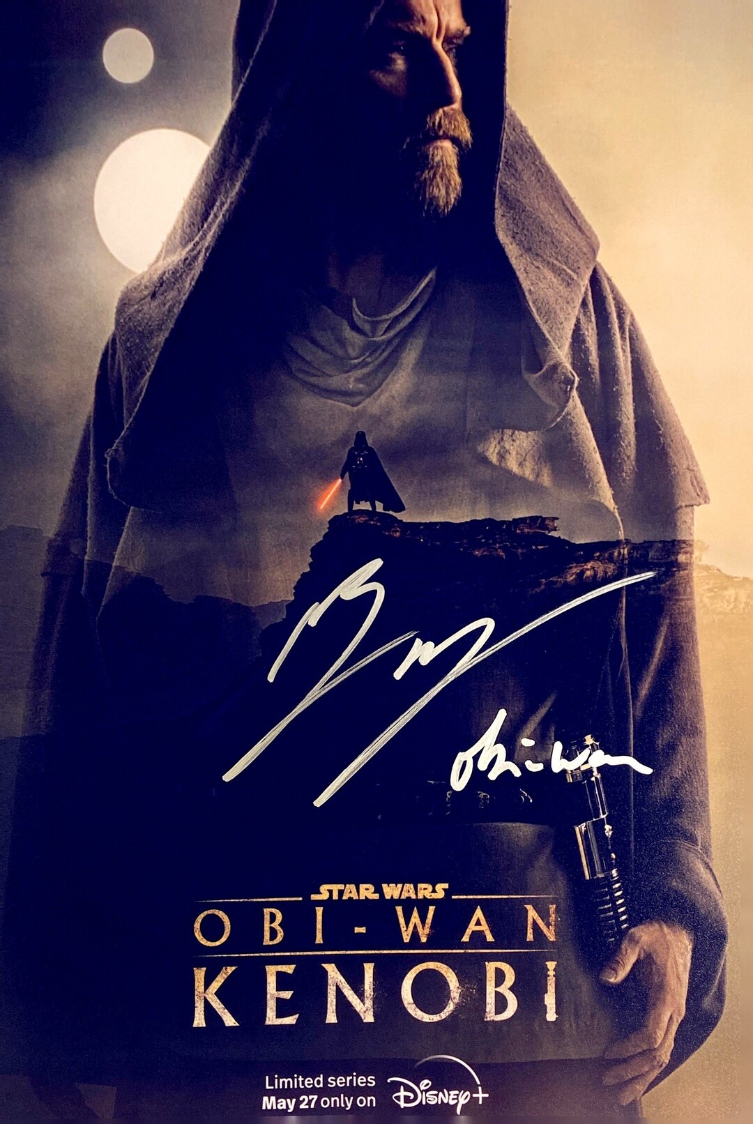 Autograph Signed Star Wars Photo COA - Etsy