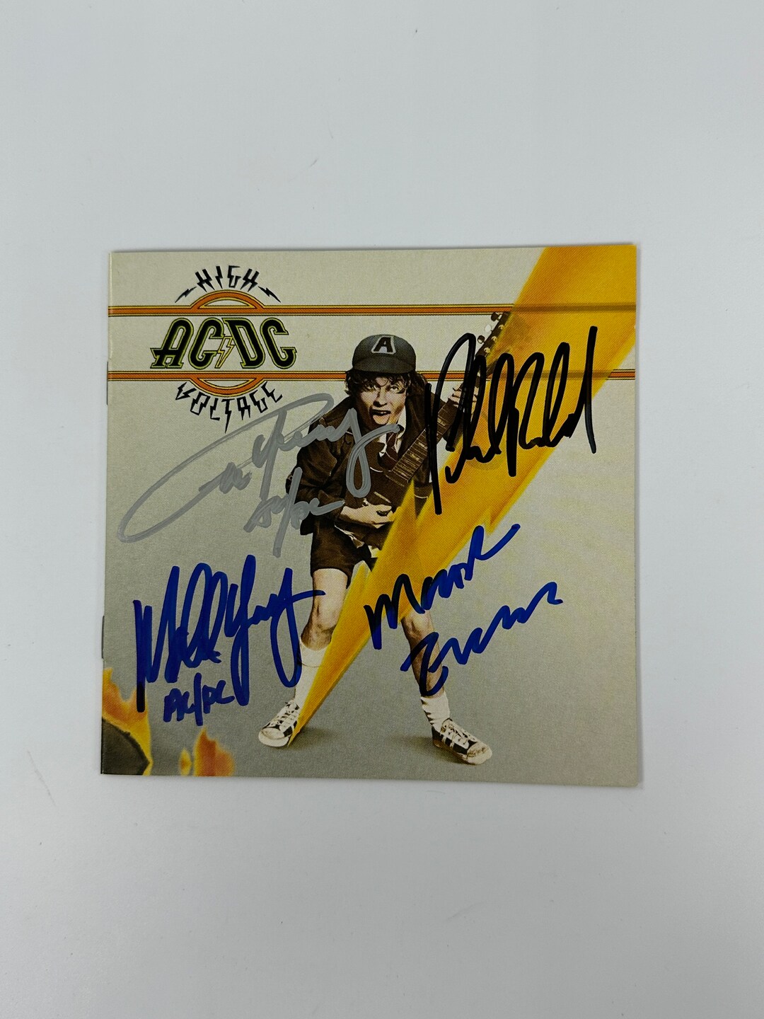Autograph Signed ACDC CD COA - Etsy