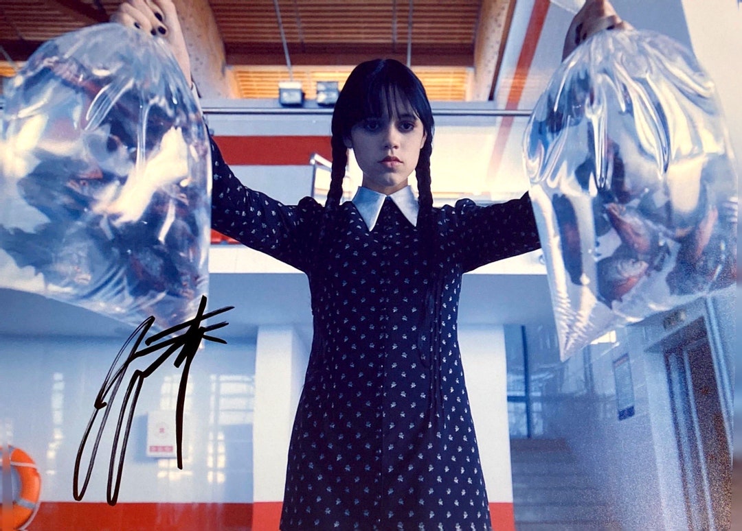 Autograph Signed Wednesday Photo COA - Etsy