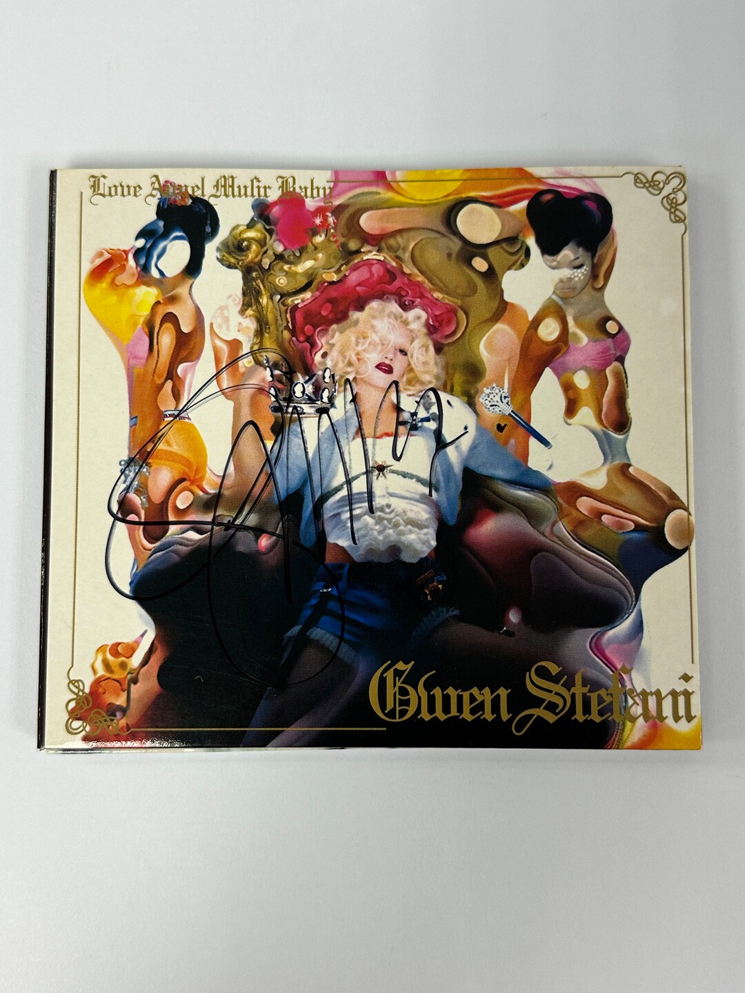 Autograph Signed Gwen Stefani CD COA - Etsy