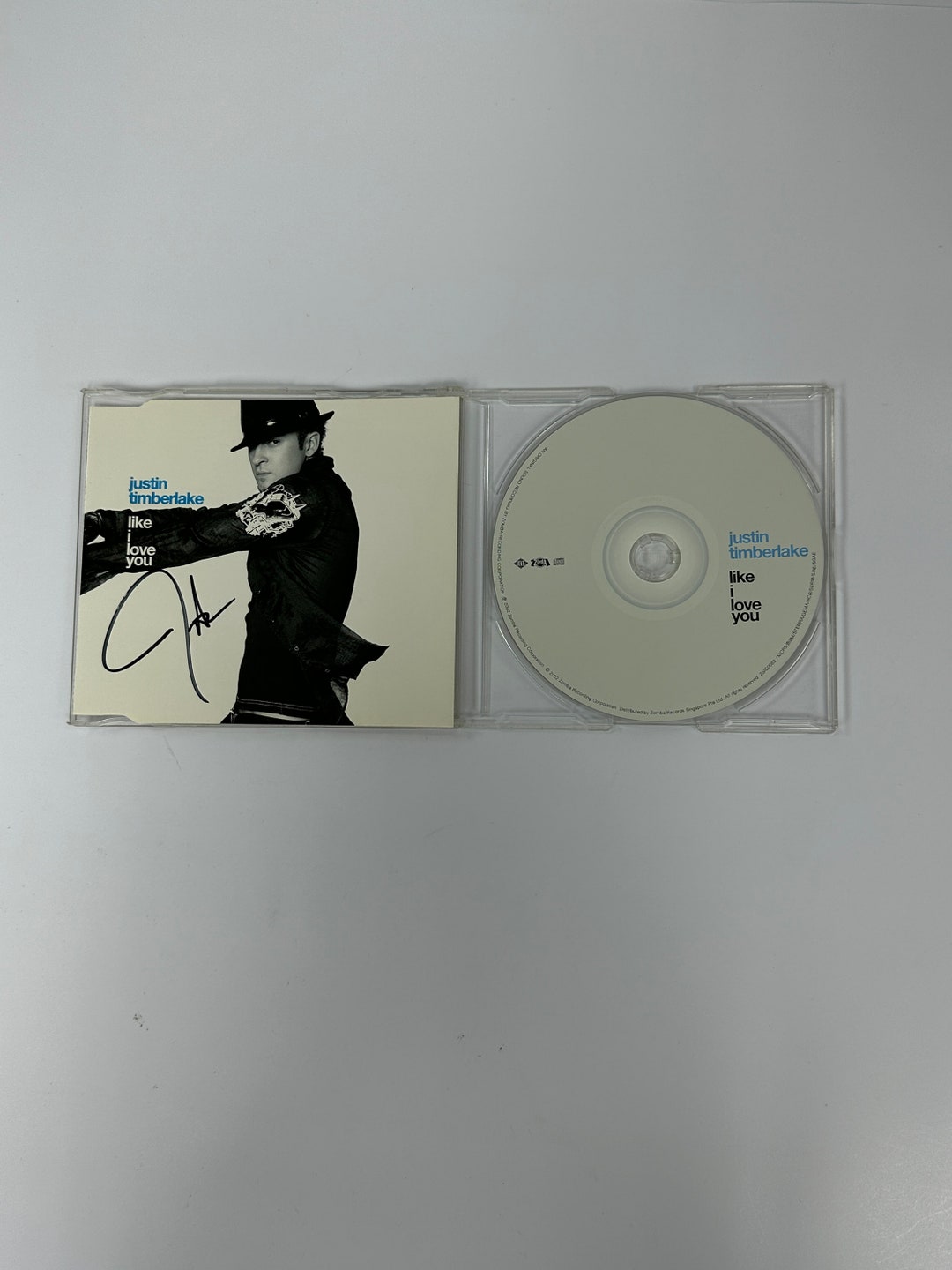 Autograph Signed Justin Timberlake CD COA - Etsy