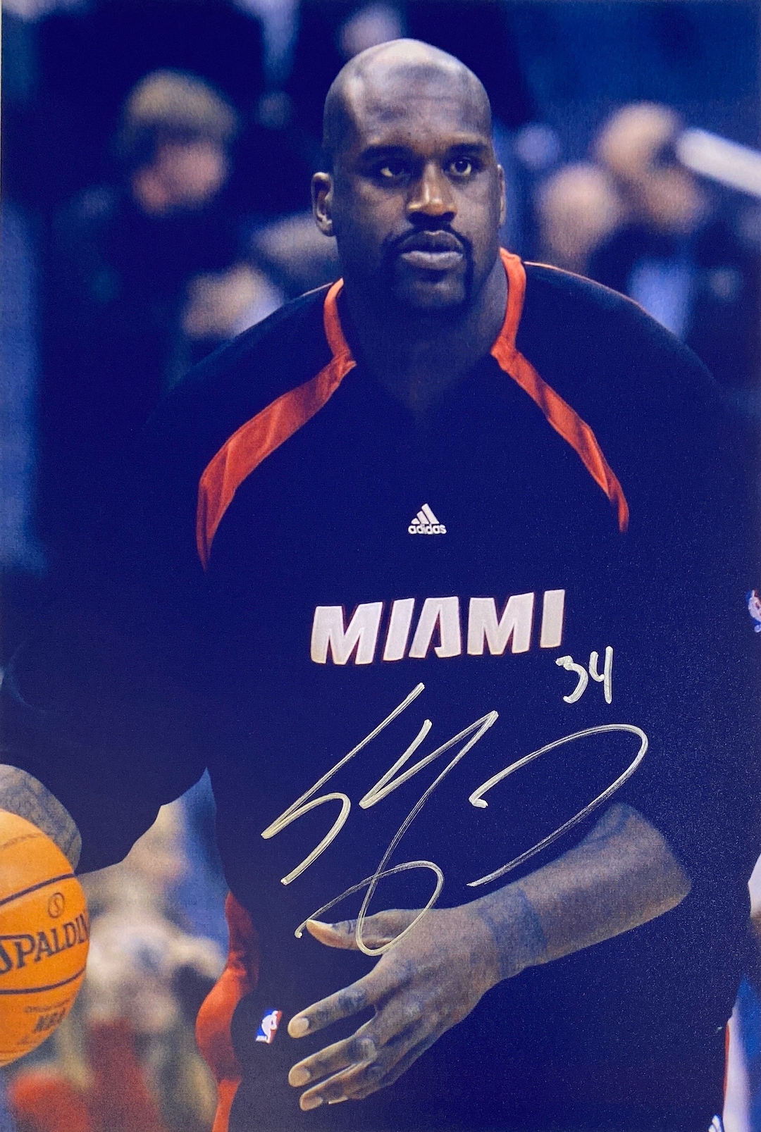Autograph Signed Shaquille O'neal Photo COA - Etsy