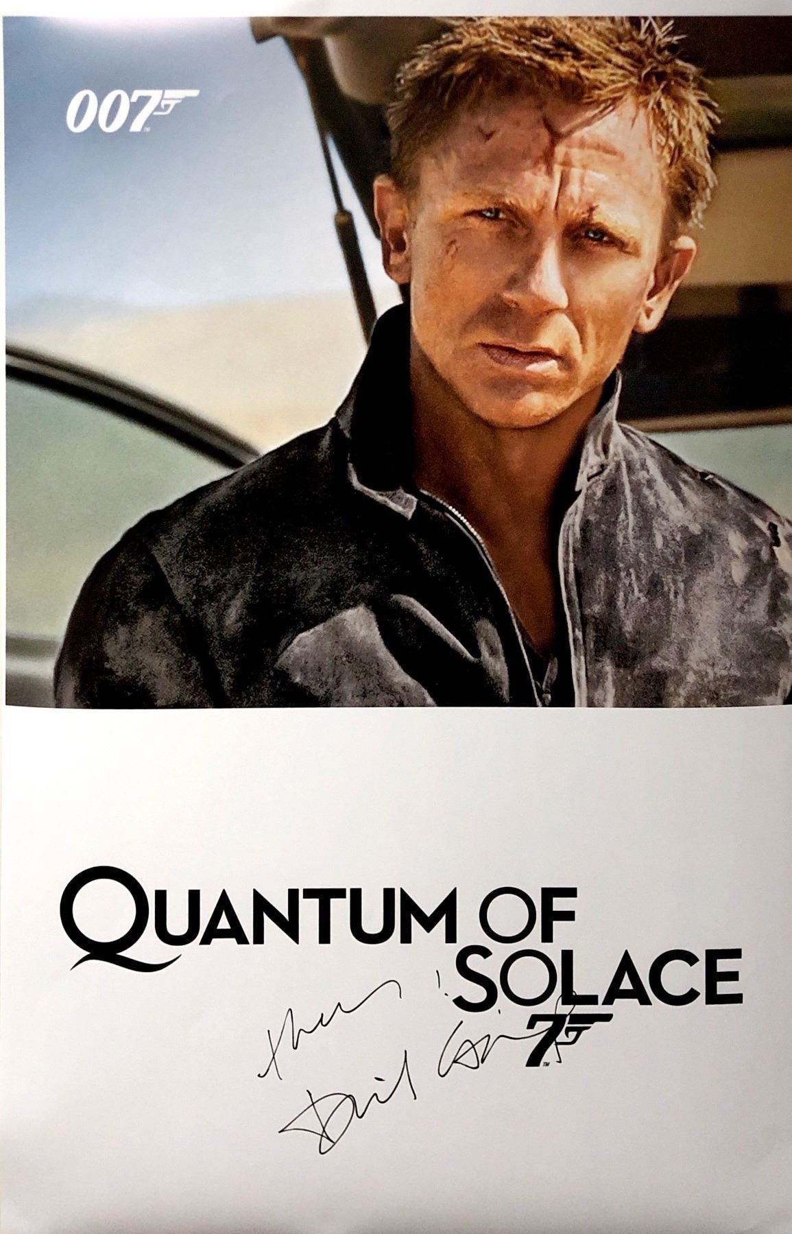 Quantum Of Solace Movie Poster