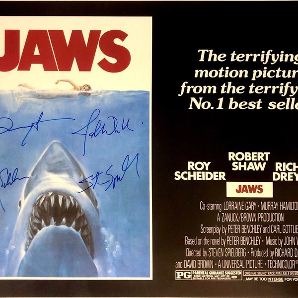 Jaws Poster - Etsy