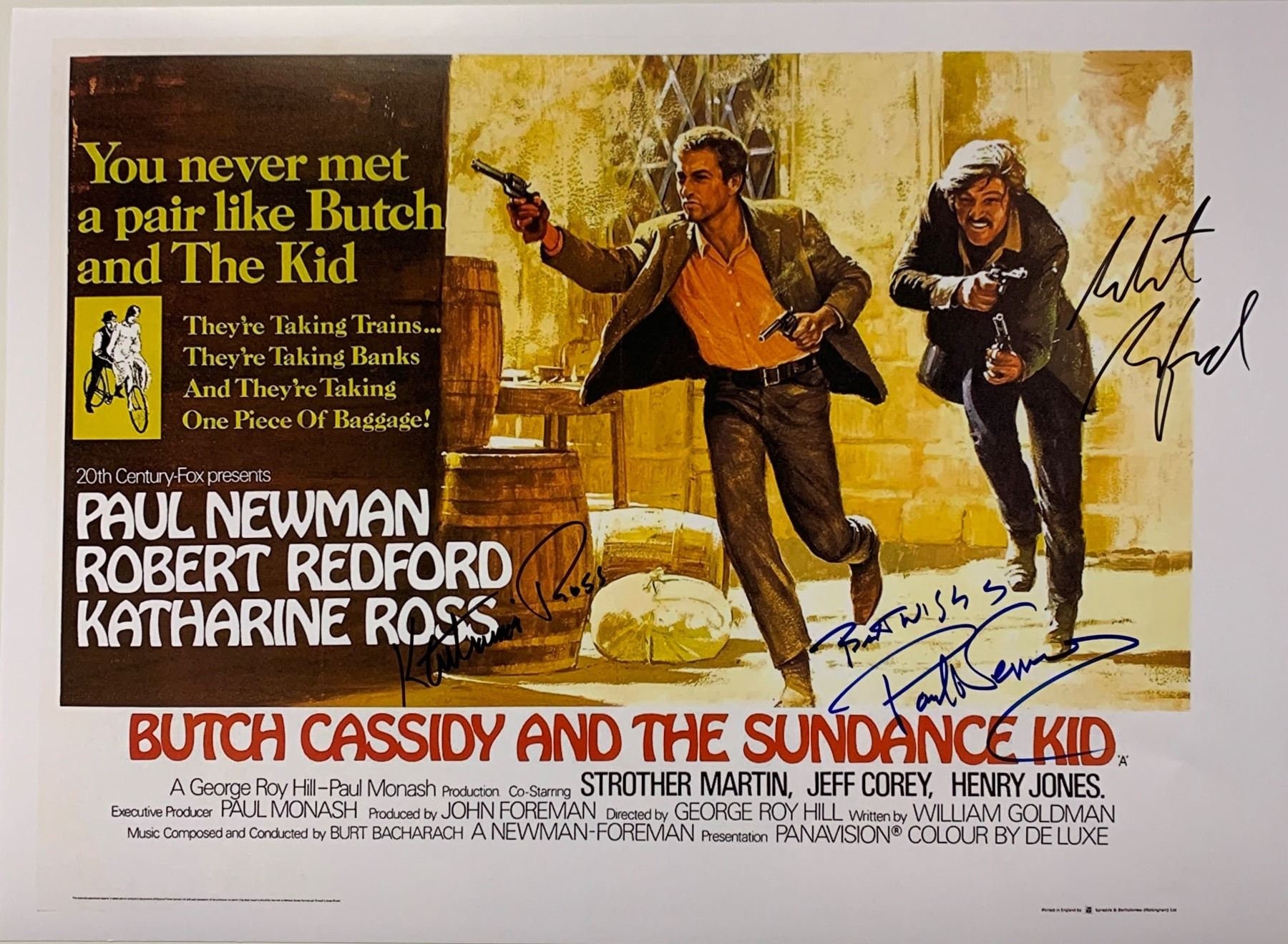 Butch Cassidy And The Sundance Kid Movie Poster