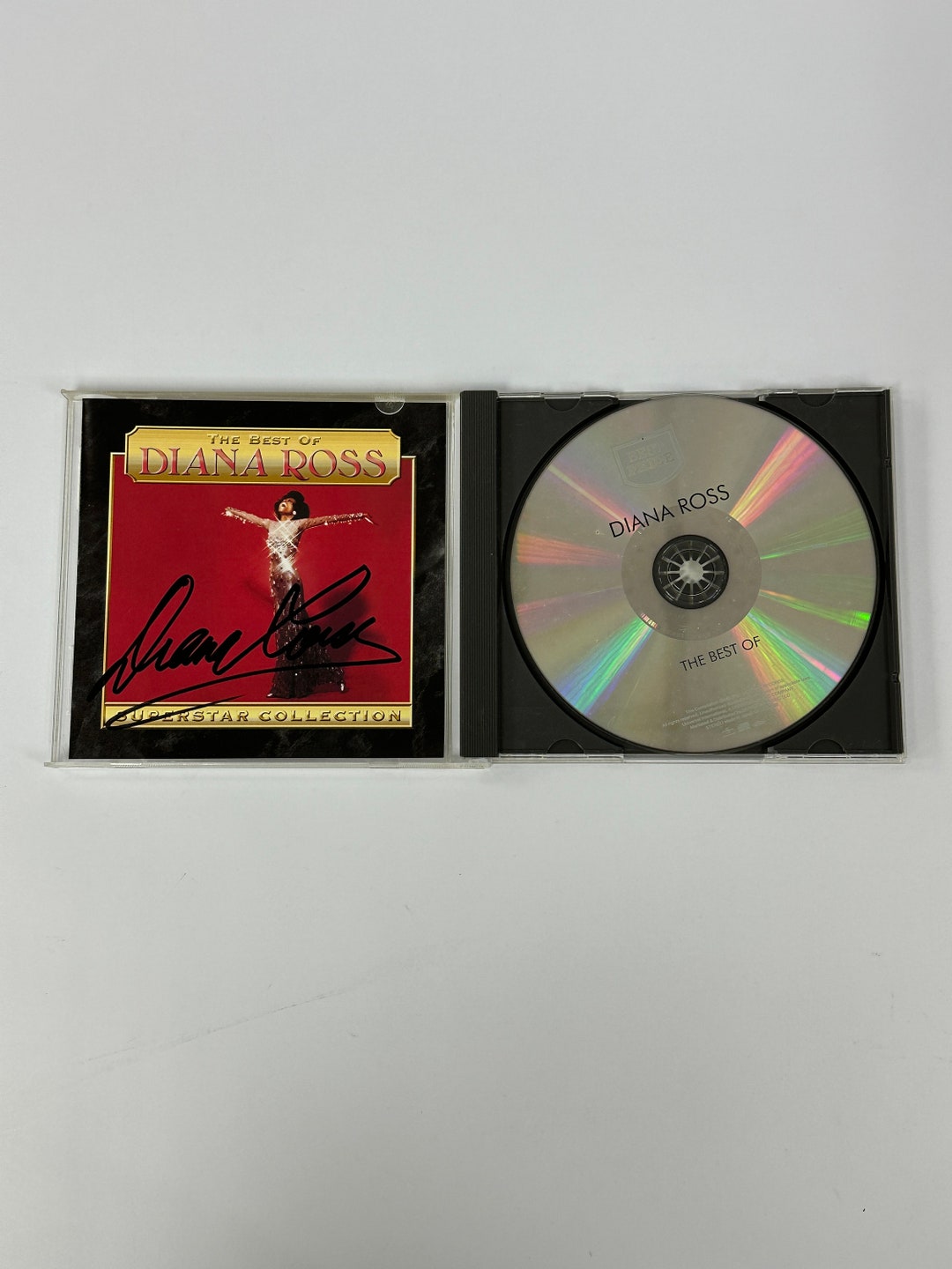 Autograph Signed Diana Ross CD COA - Etsy