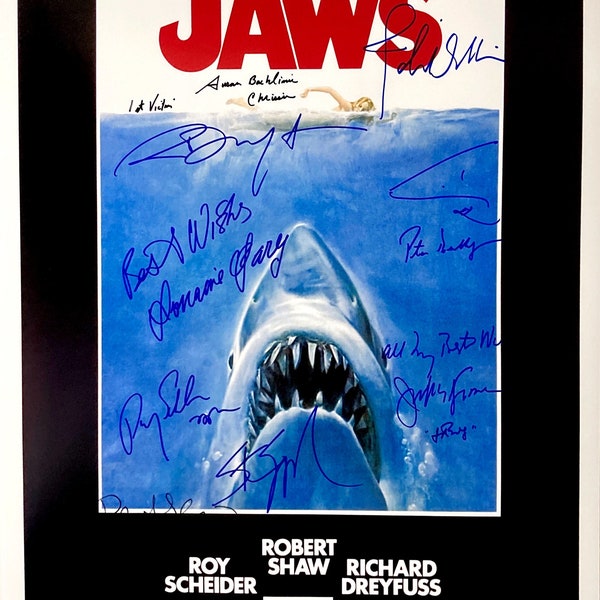 Jaws Poster - Etsy