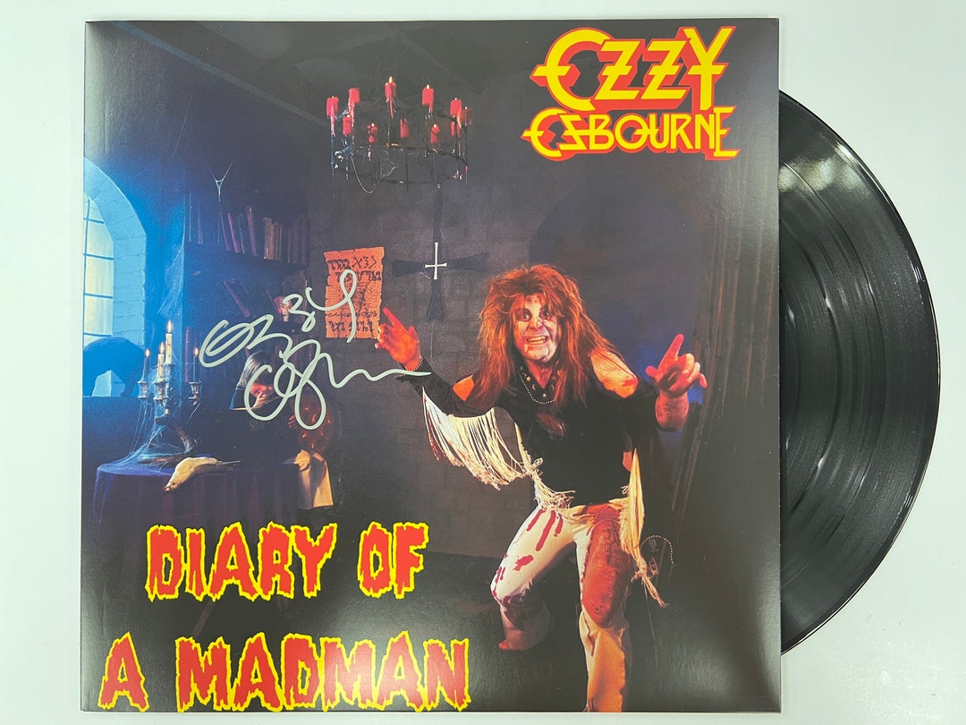 Autograph Signed Ozzy Osbourne Vinyl COA - Etsy