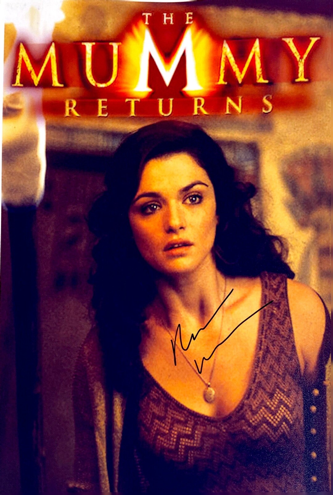 Autograph Signed Mummy Photo COA - Etsy
