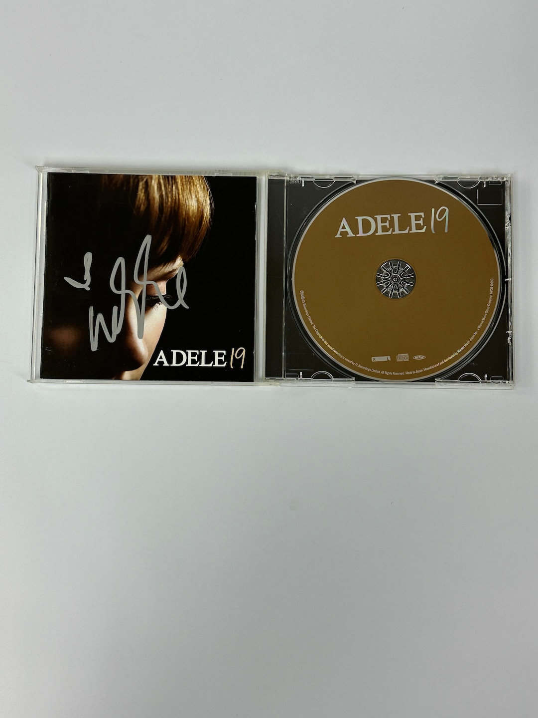 Autograph Signed Adele CD COA - Etsy