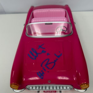 Autograph Signed Barbie Toy Car COA - Etsy