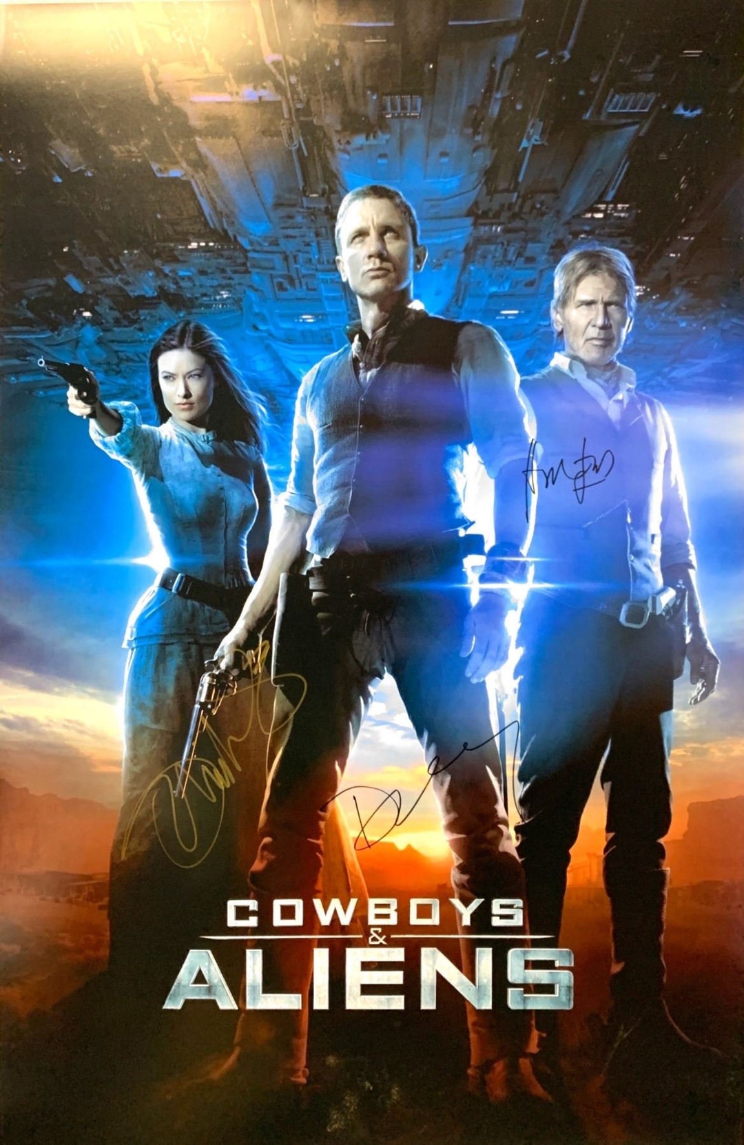 Cowboys And Aliens Poster