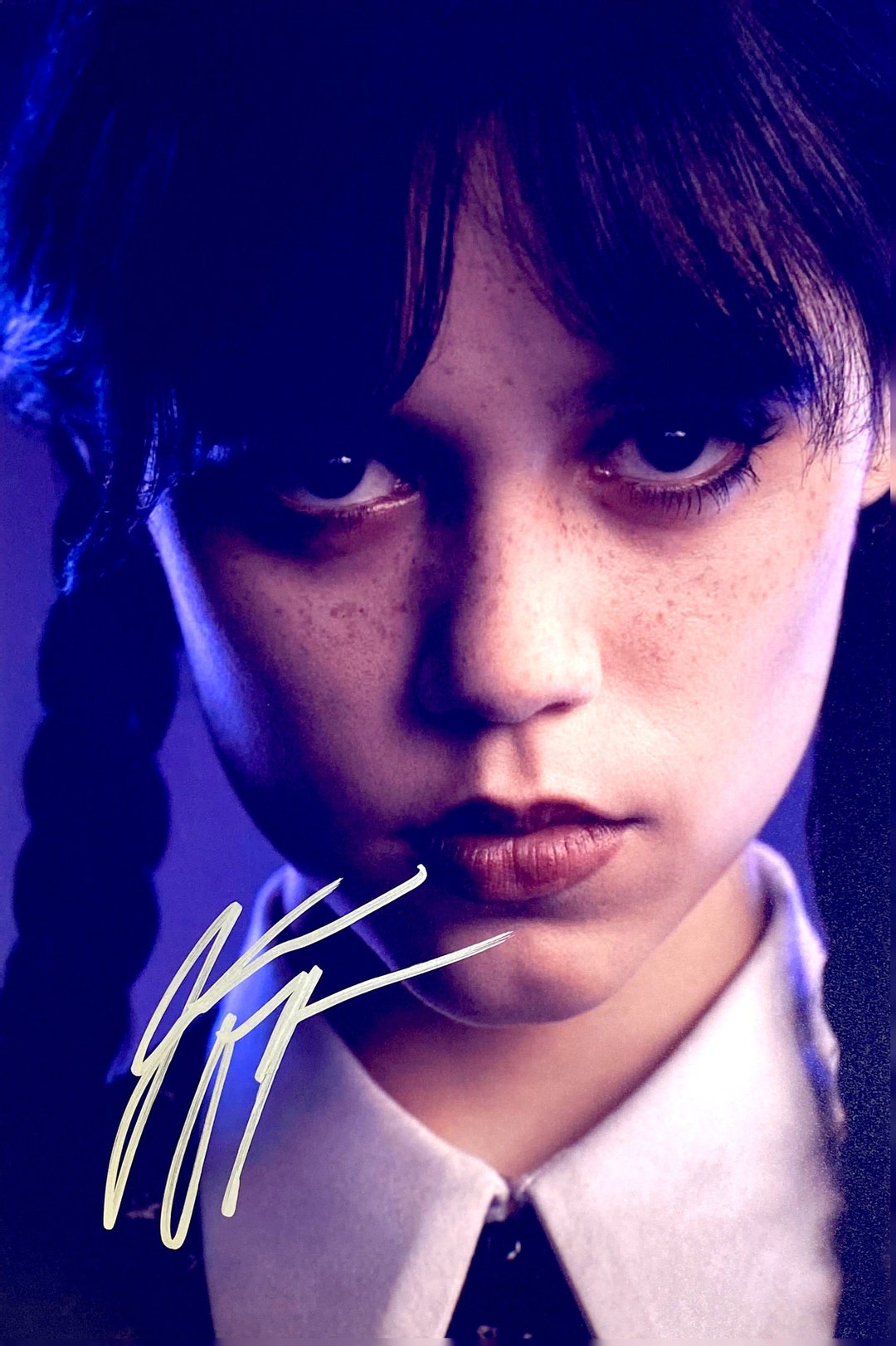 Autograph Signed Wednesday Photo COA - Etsy