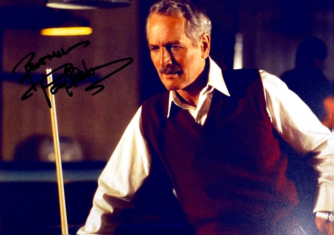 Autograph Signed Color of Money Photo COA - Etsy