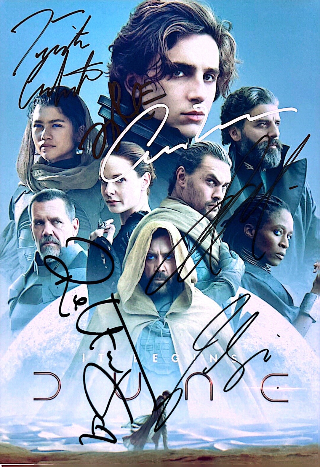 Autograph Signed Dune Photo COA - Etsy
