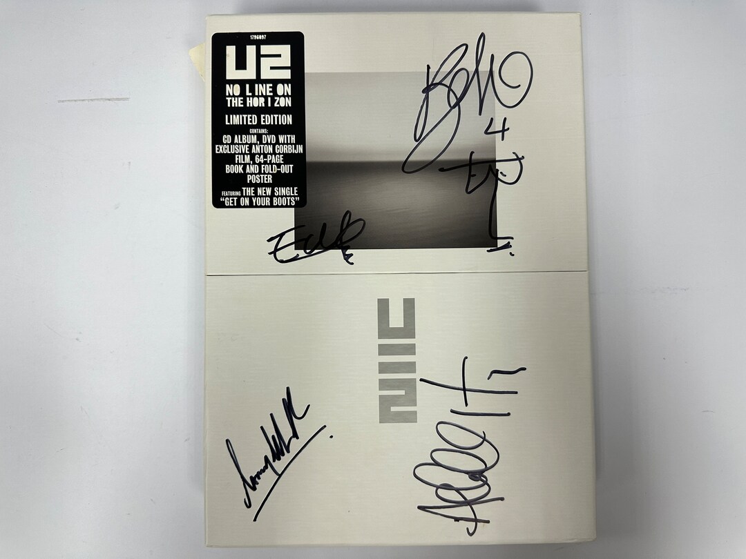 Autograph Signed U2 CD Box Only COA - Etsy