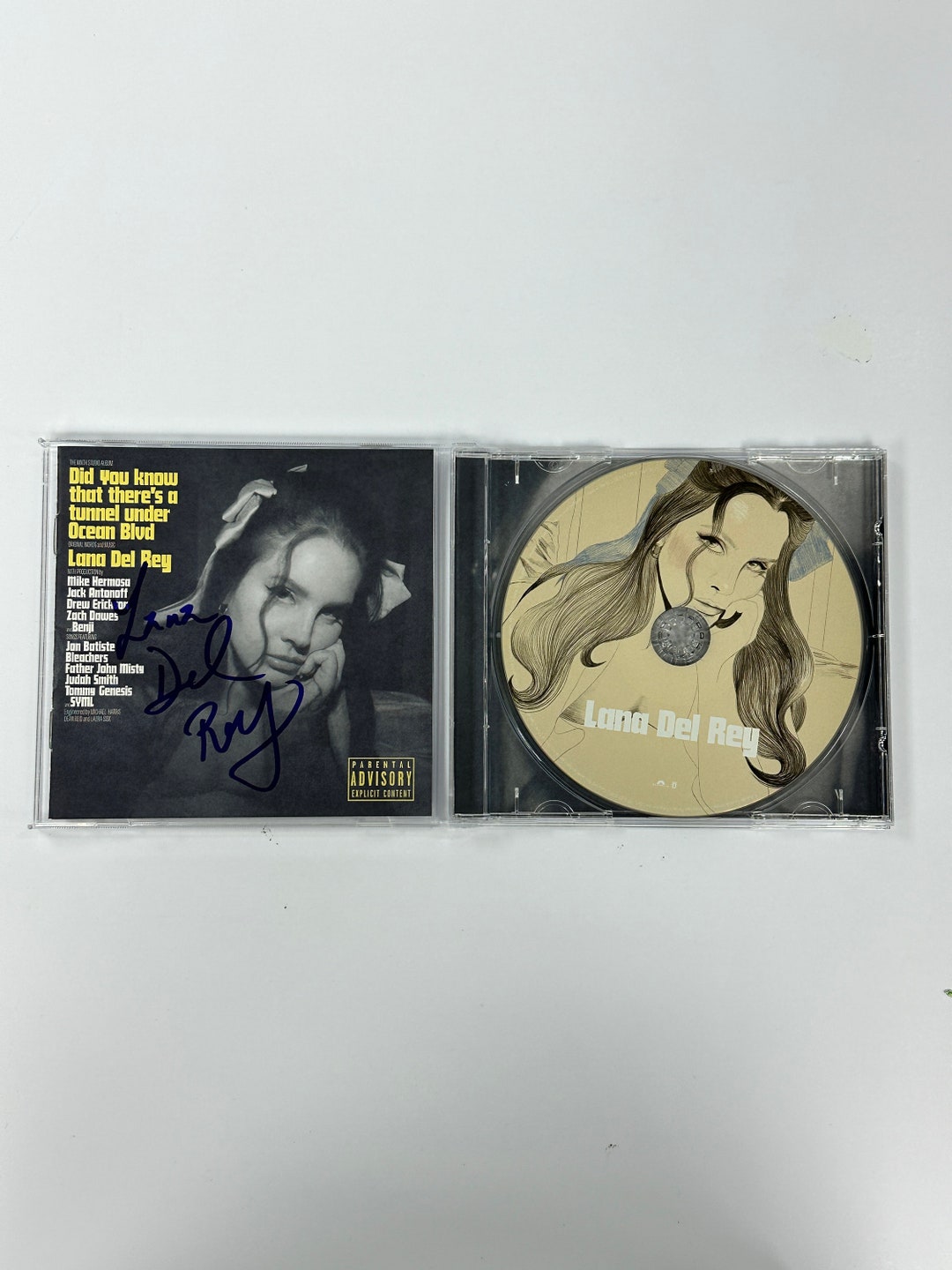 Autograph Signed Lana Del Rey CD COA - Etsy