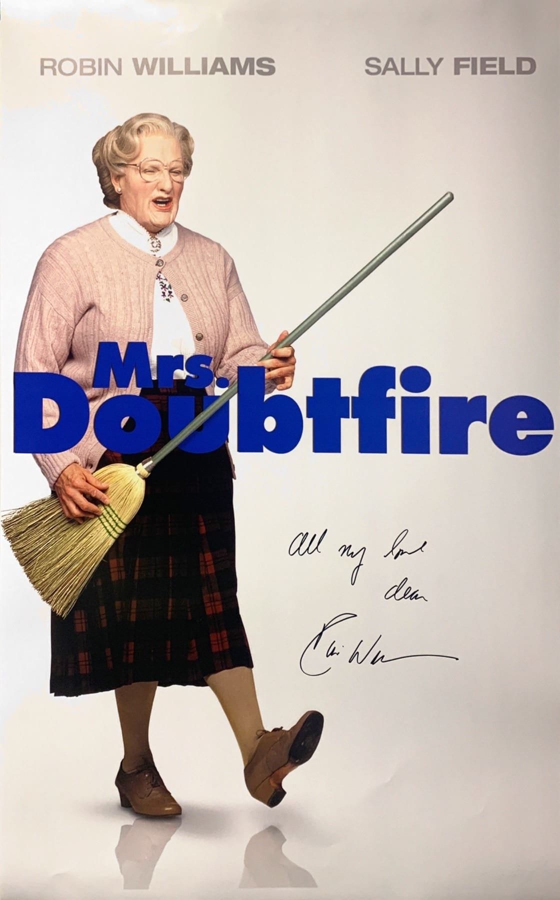 Robin Williams Mrs Doubtfire Poster