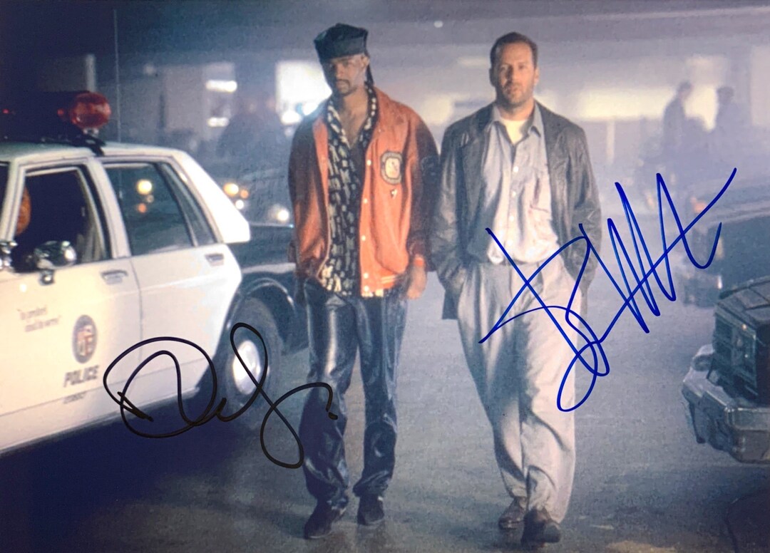 Autograph Signed Bruce Willis Photo COA - Etsy