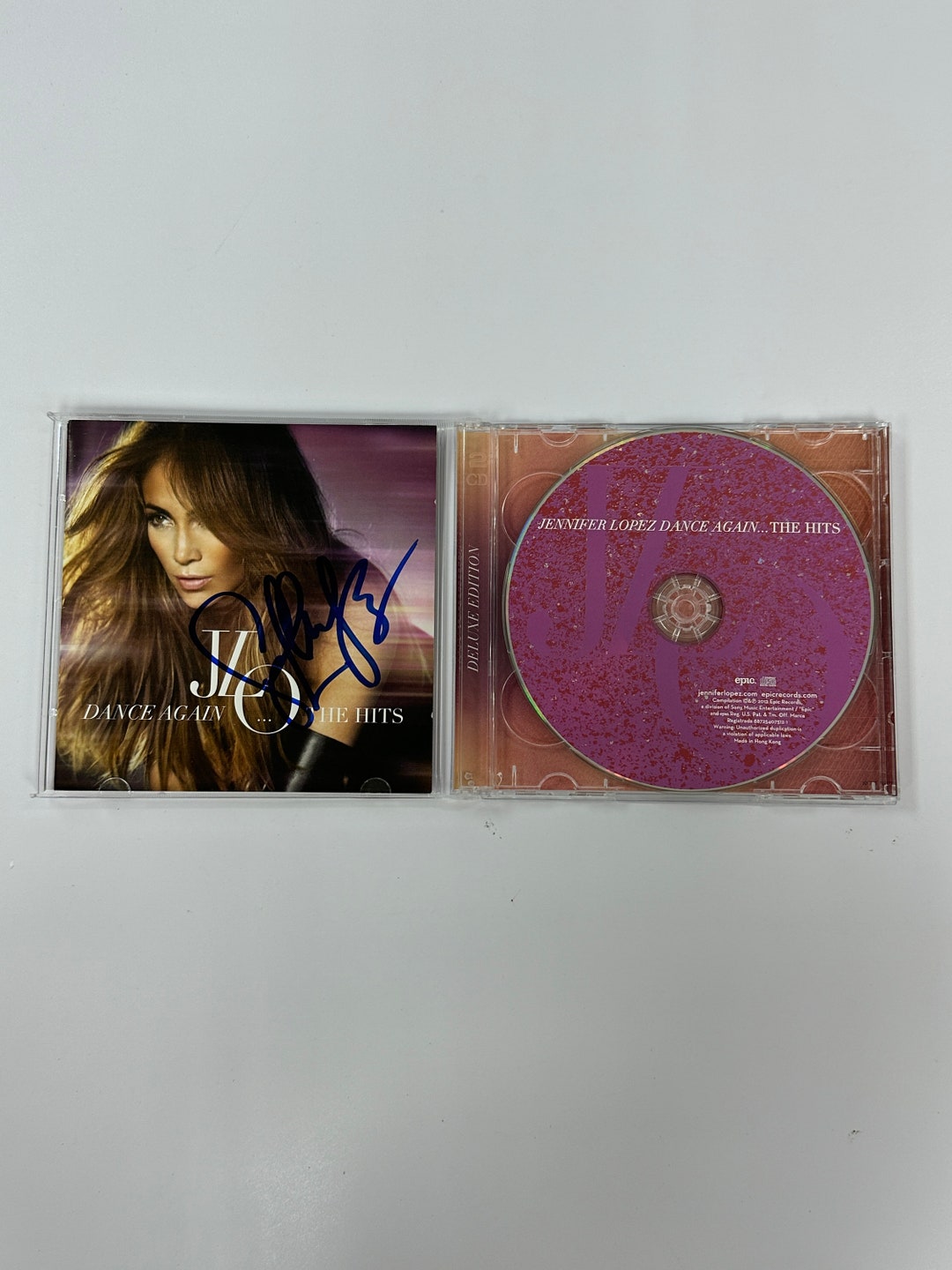 Autograph Signed Jennifer Lopez CD COA - Etsy