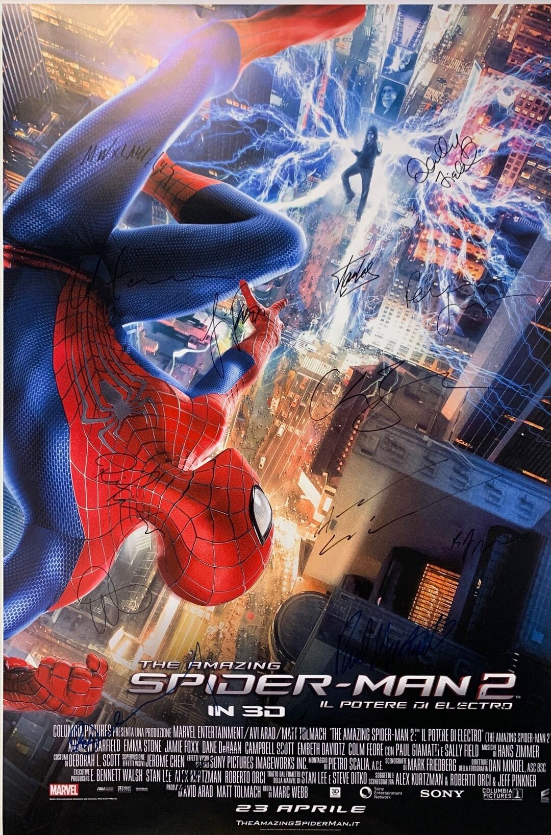 Electro The Amazing Spider Man 2 Poster