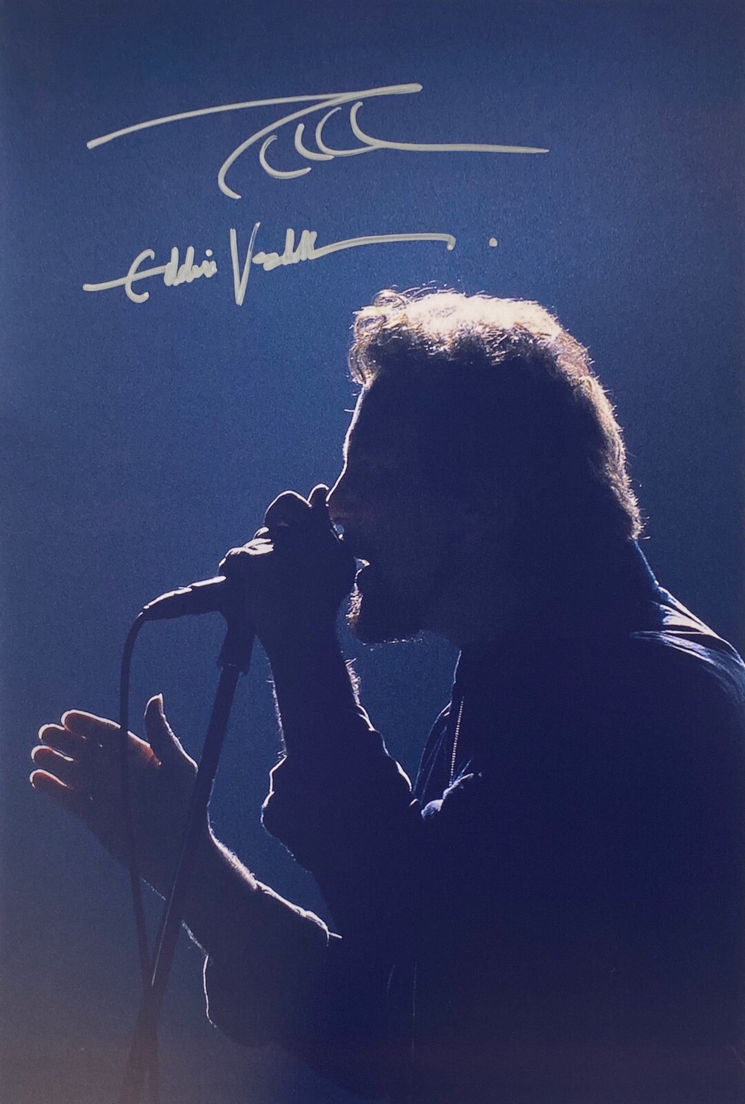 Autograph Signed Eddie Vedder Photo COA - Etsy